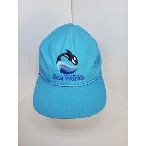 Speedway | Accessories | Vtg New Sea World Blue Hat Shamu Snapback ...